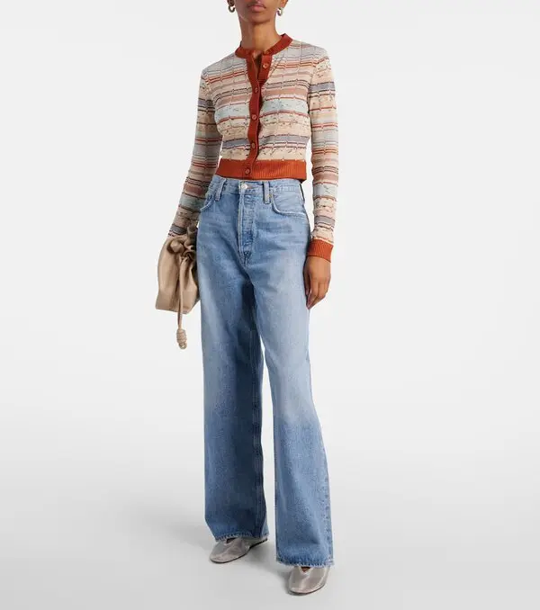 Missoni Zigzag Lamé Cardigan