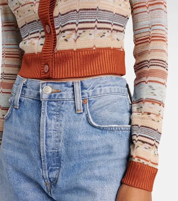 Missoni Zigzag Lamé Cardigan