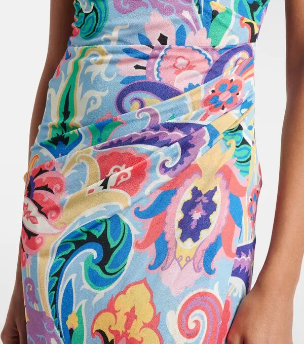 Etro Printed Midi Dress