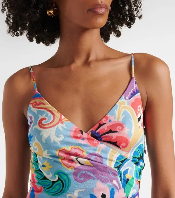 Etro Printed Midi Dress