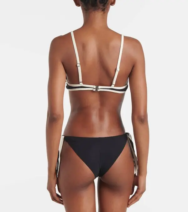 Brunello Cucinelli Bikini Top - Black