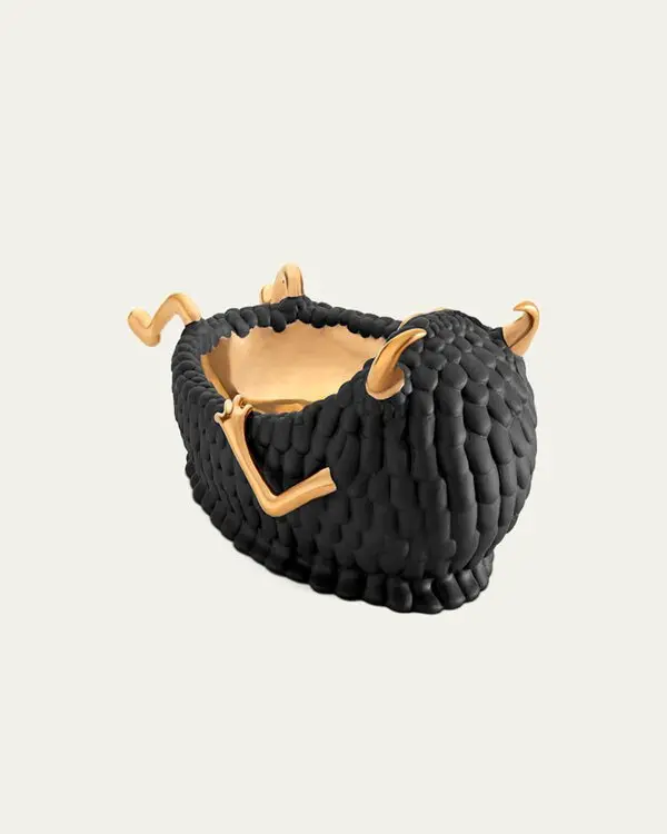 L'Objet Haas Lazy Susan Catchall - Black