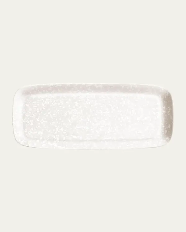 L'Objet Alchimie Rectangular Platter Large - White