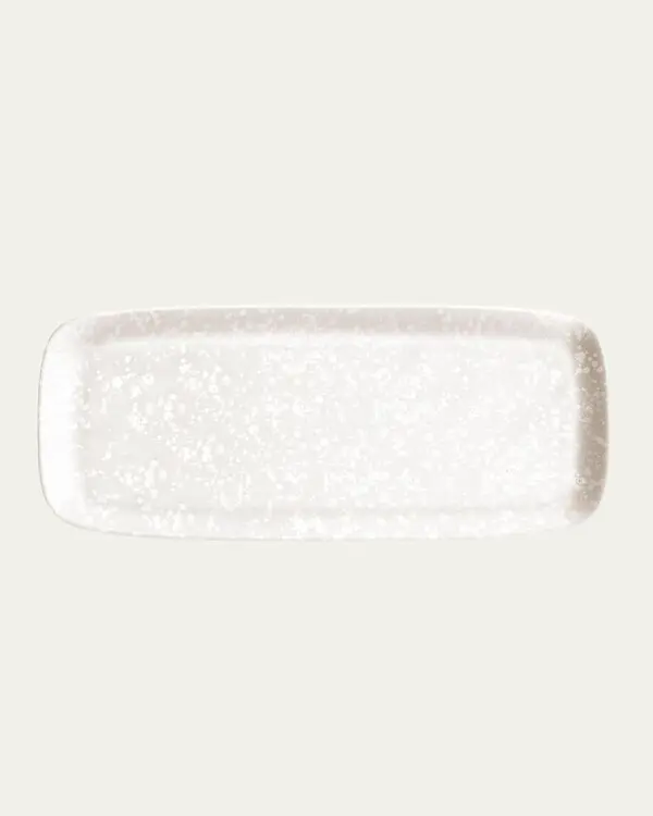 L'Objet Alchimie Rectangular Platter Medium - White