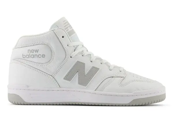 NEW BALANCE Numeric 480 High-top Sneakers - White/grey