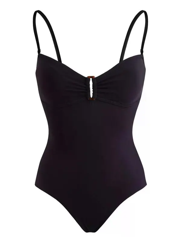 Vilebrequin Bandeau One-piece Swimsuit - Black
