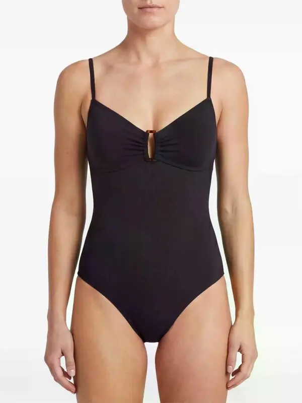 Vilebrequin Bandeau One-piece Swimsuit - Black