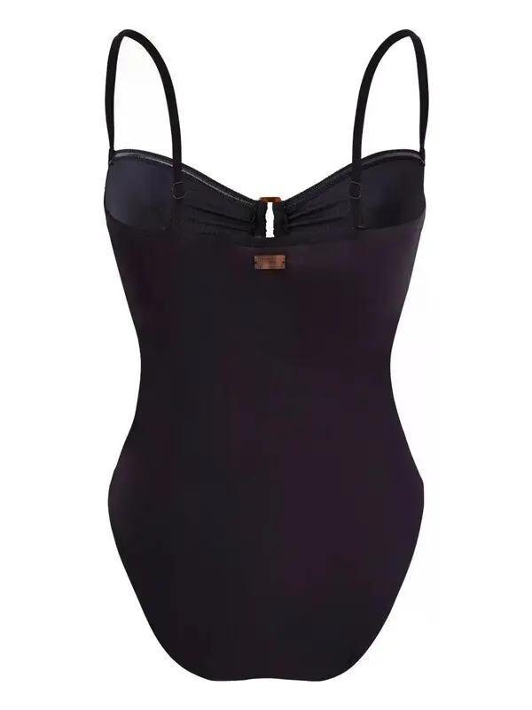 Vilebrequin Bandeau One-piece Swimsuit - Black