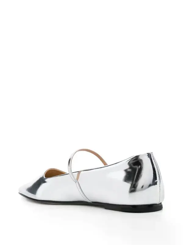 Dear Frances Mary Jane Ballerinas - Silver