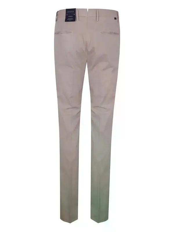 Incotex Pressed-crease Chino Trousers - Neutrals