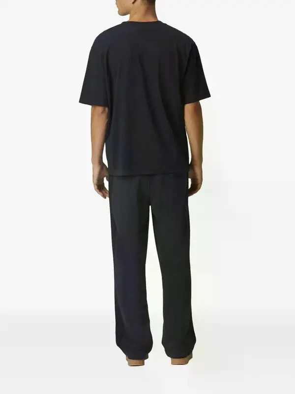 Missoni Zigzag-embroidery Cotton Track Pants