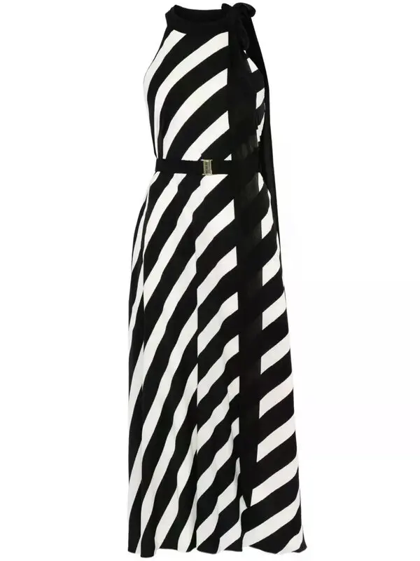 NISSA Striped Midi Dress