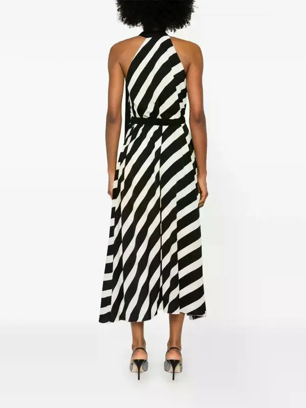 NISSA Striped Midi Dress