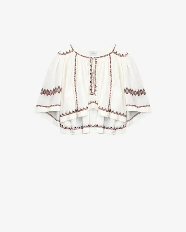 MARANT ETOILE Felicity Embroidered Top