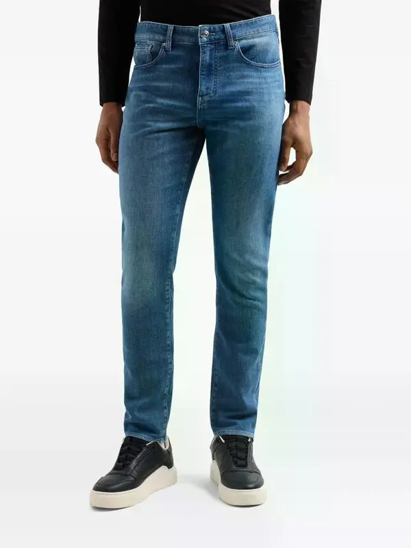 Armani Exchange Straight-leg Jeans - Blue