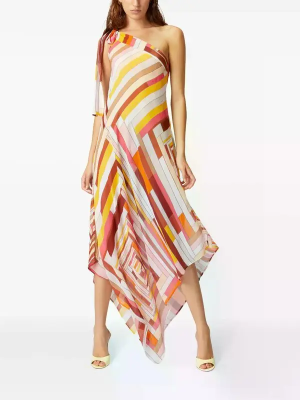 Missoni Printed Beach Dress - White