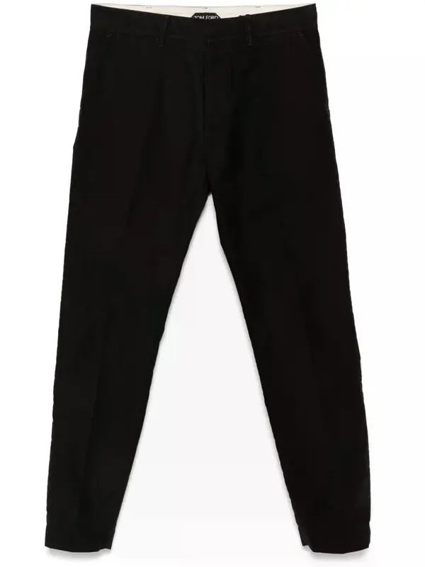 TOM FORD Cotton Chinos - Black