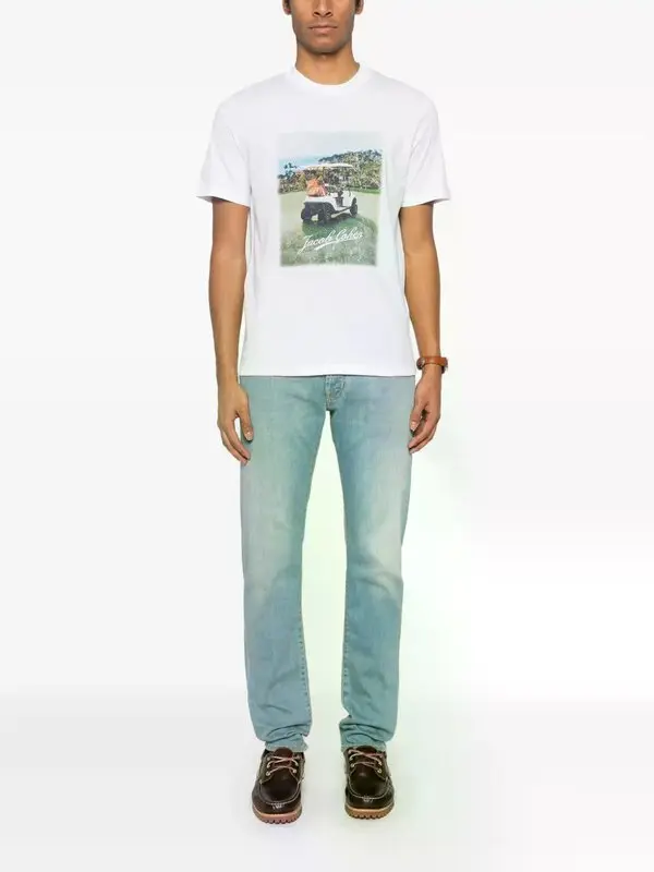 Jacob Cohen Cotton Crew-neck T-shirt