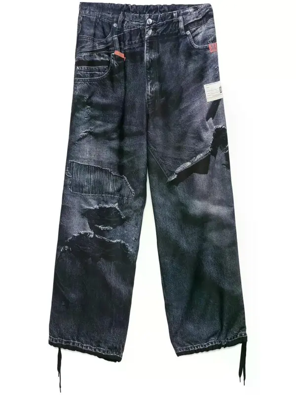 Mihara Yasuhiro Trompe L'oeil Trousers