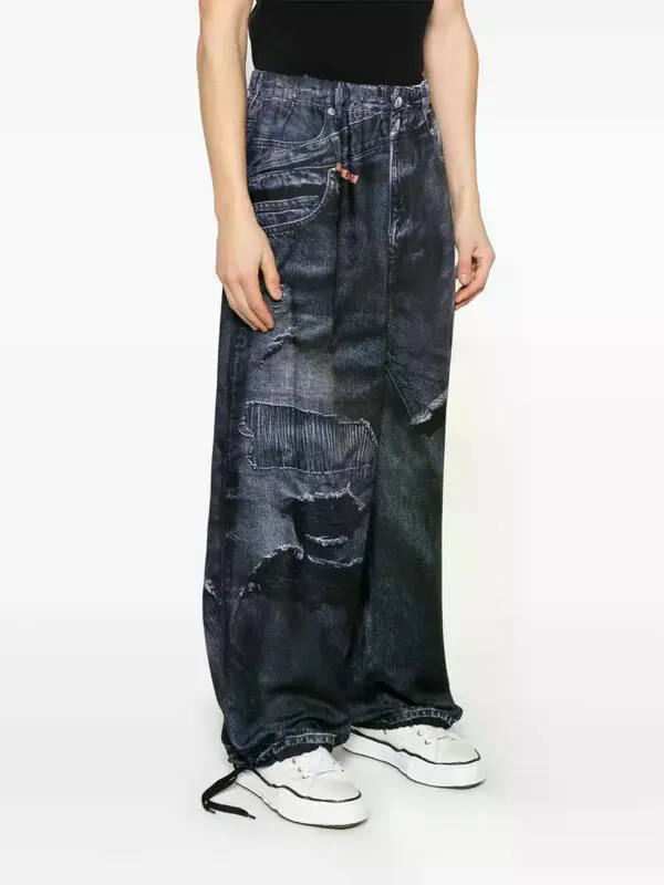 Mihara Yasuhiro Trompe L'oeil Trousers