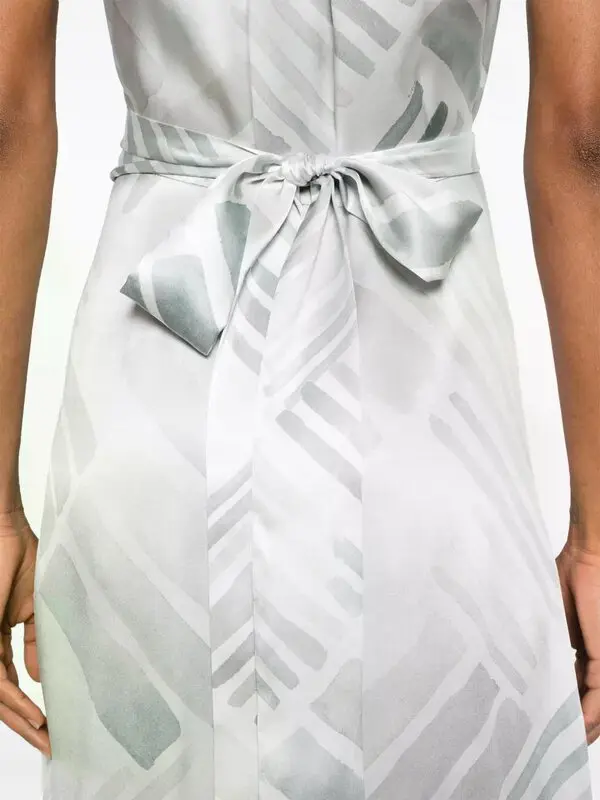Kiton Abstract-print Maxi Dress