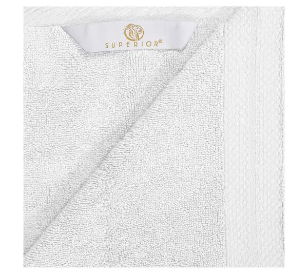 SUPERIOR 4-piece Aria Turkish Cotton Solid Bath Towel Set