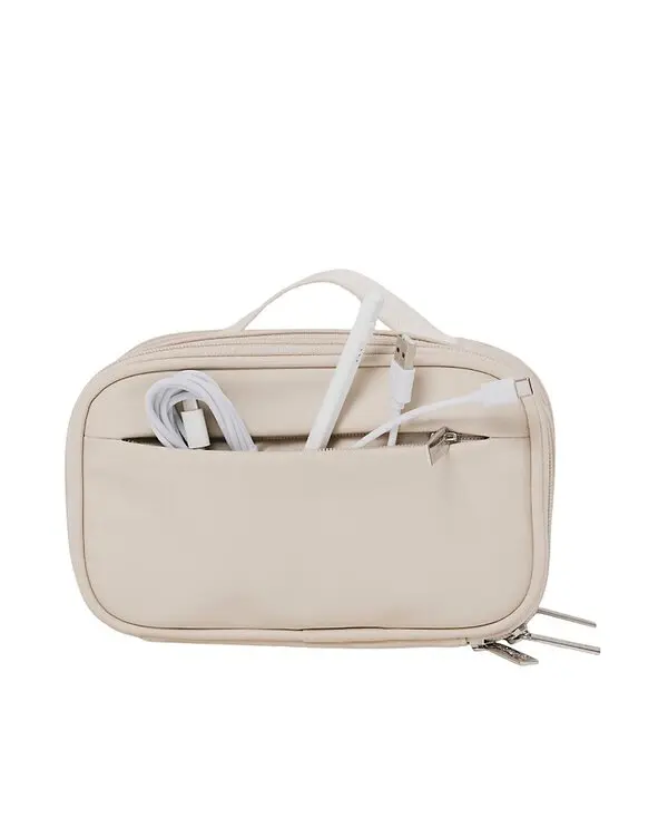 AUGUSTNOA Tech Organizer - Cream