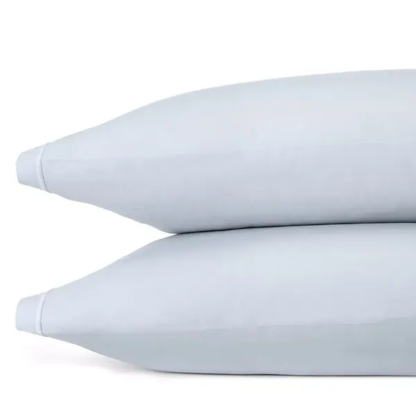 HUDSON PARK COLLECTION Italian Percale Solid King Pillowcase Pair Exclusive - Cloud