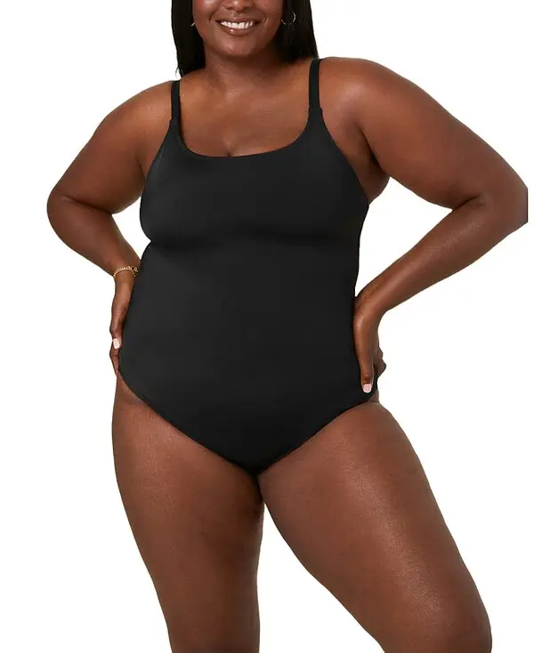 ANDIE Amalfi Scoop Neck One-piece Swimsuit - Black