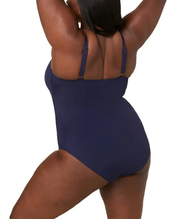 ANDIE Amalfi Scoop Neck One Piece Swimsuit - Navy