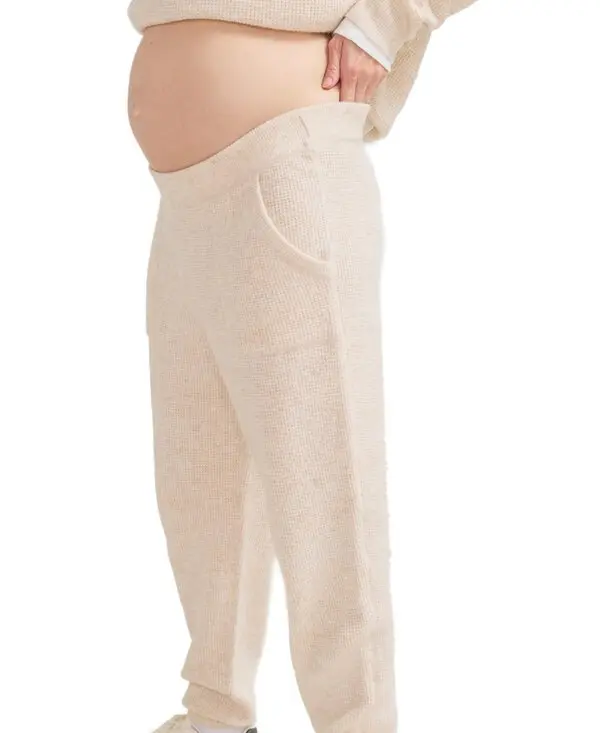 Hatch Collection The Cozy Waffle Maternity Jogger