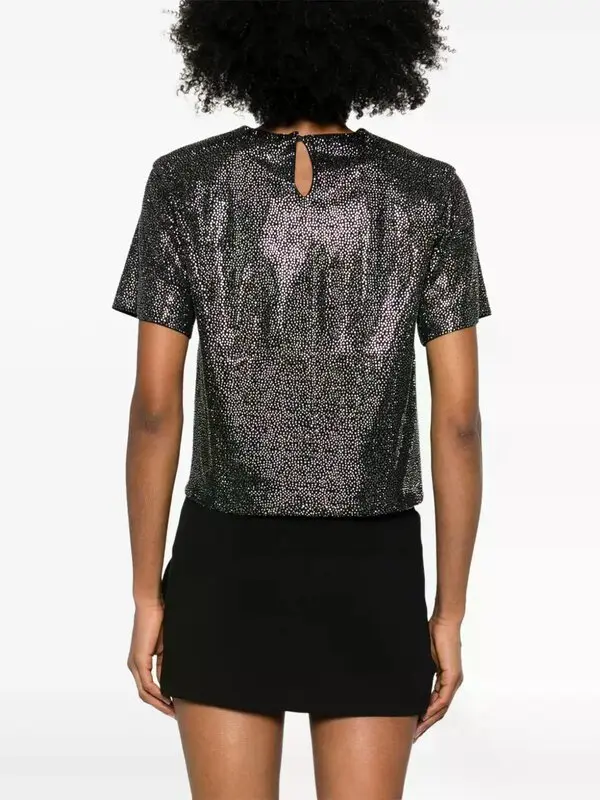 Giuseppe Di Morabito Rhinestone-embellished T-shirt - Black