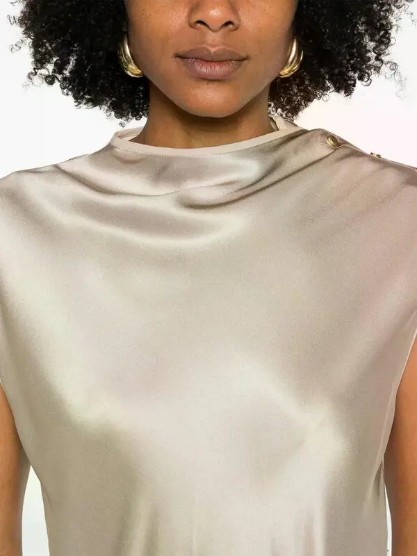 Giorgio Armani Tie-shoulder Gown