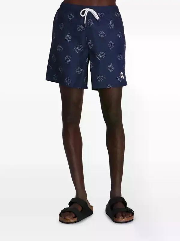 Karl Lagerfeld Ikon Swim Shorts