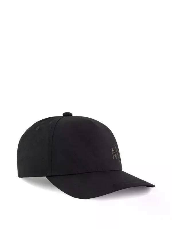 Armani Exchange Logo Baseball Cap - Black