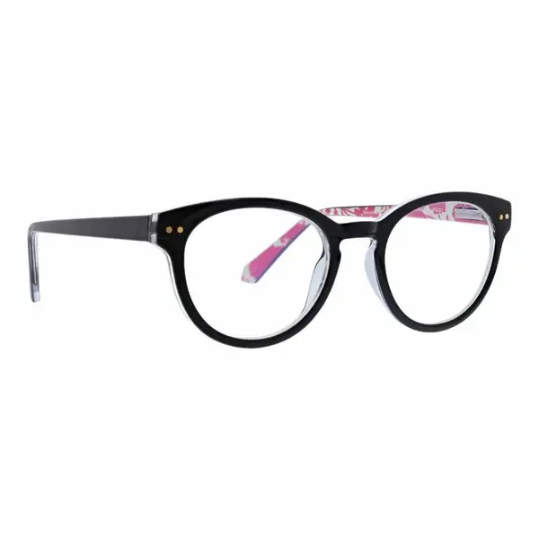 VERA BRADLEY Sheyenne Blue Light Reader Glasses - Pink