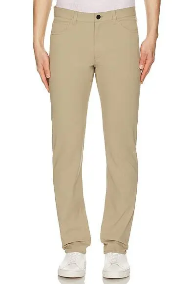 Theory Raffi Neoteric Twill Pants - Bark