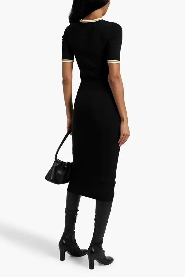 alc crochet dress A.L.C. Amber Knit Midi Dress