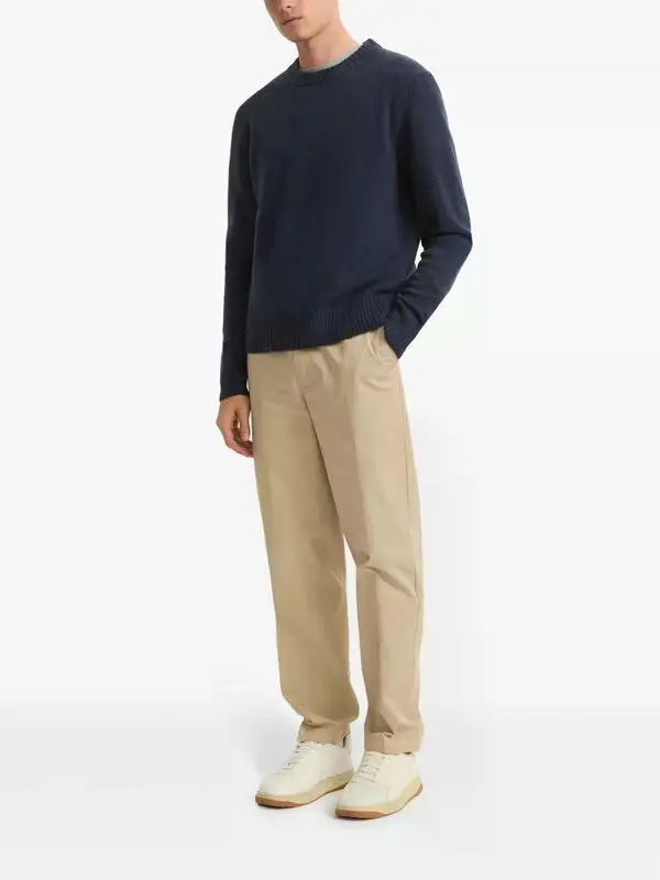 YVES SALOMON Crew Neck Knit Jumper