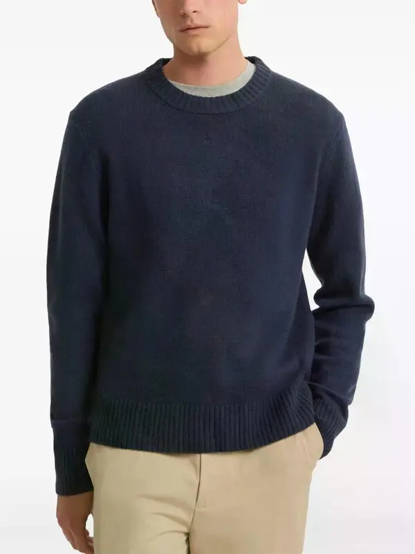 YVES SALOMON Crew Neck Knit Jumper