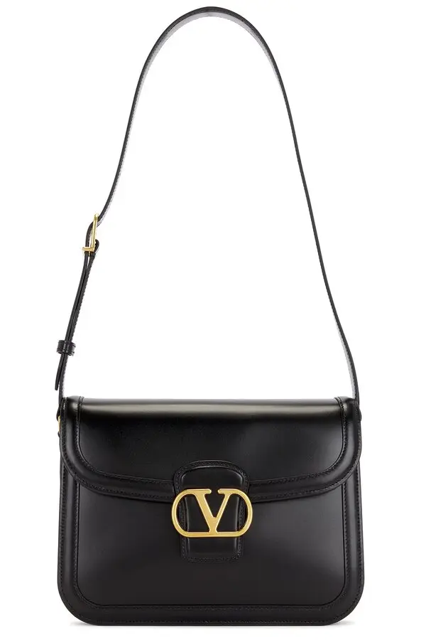 Valentino Garavani 9to5 Shoulder Bag - Nero