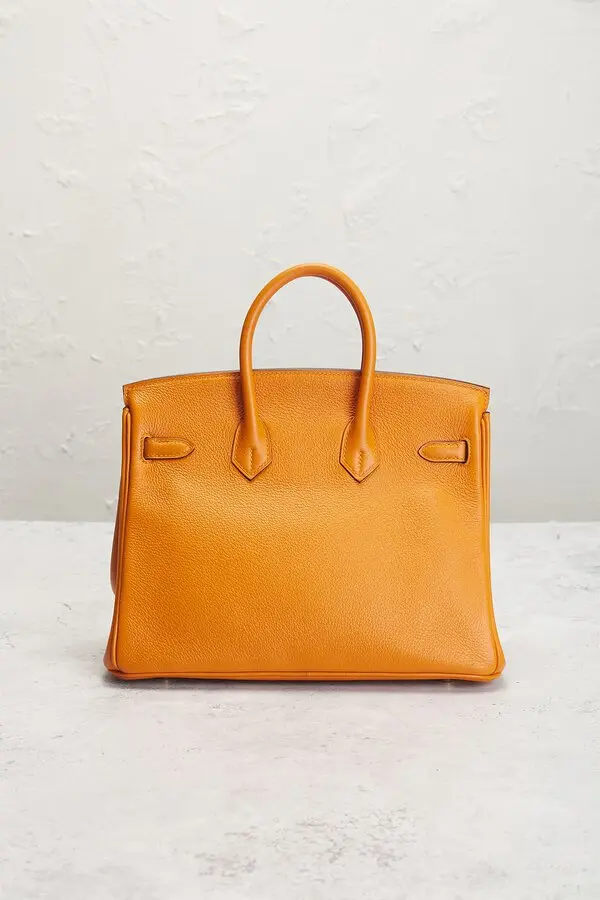 Hermès Togo Birkin 25 Handbag - Orange