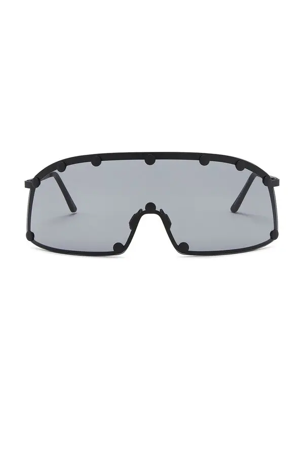 Rick Owens Shielding Sunglasses - Black