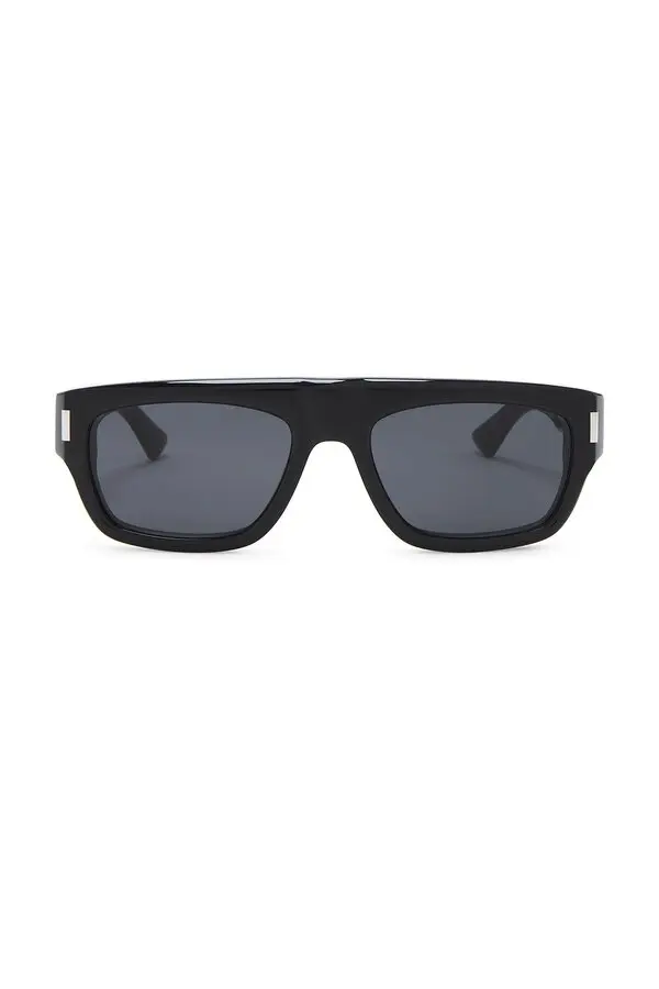 Saint Laurent Rectangular Sunglasses - Black