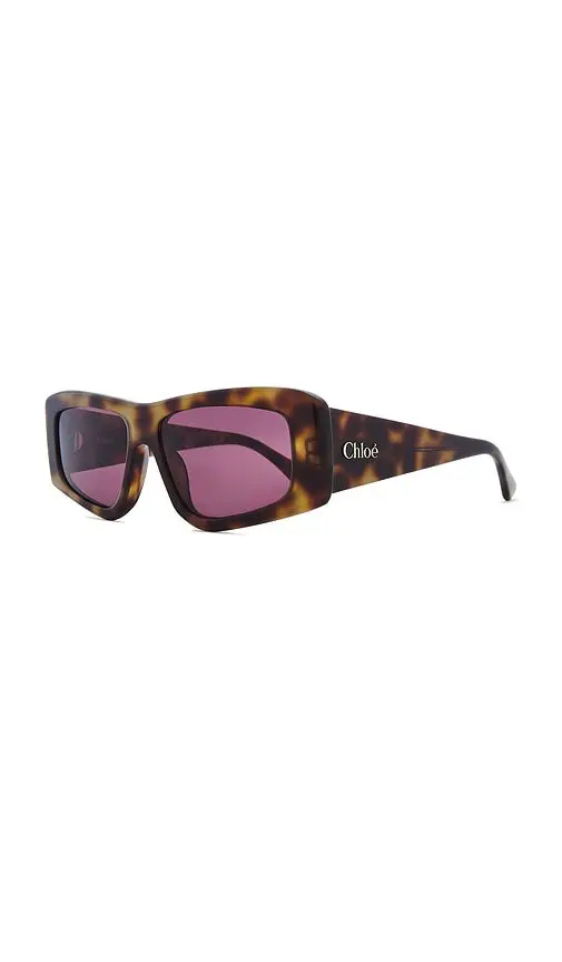 Chloé Izia Sunglasses - Havana & Violet