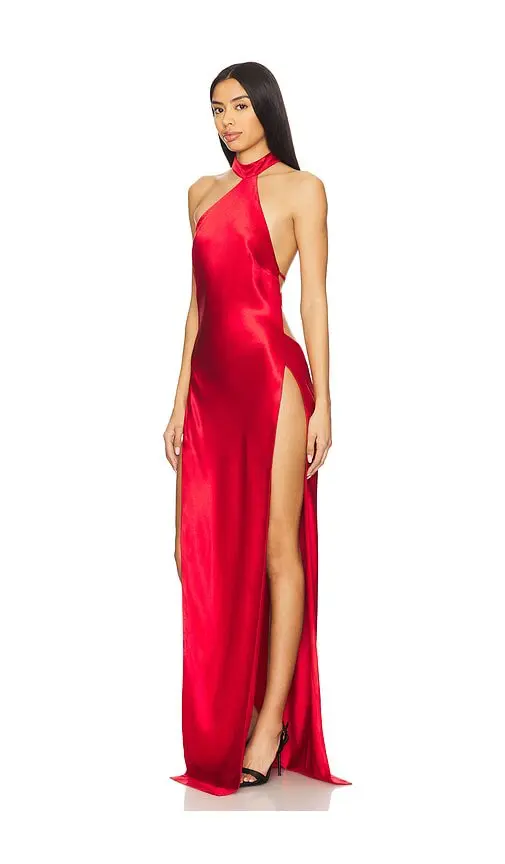 Retrofete Jagger Halterneck Gown