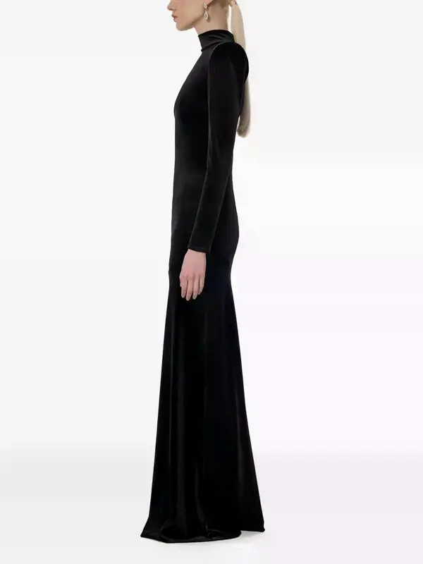 V:PM ATELIER Iris Maxi Dress - Black