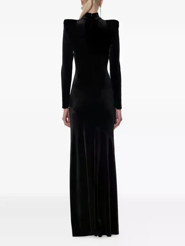 V:PM ATELIER Iris Maxi Dress - Black