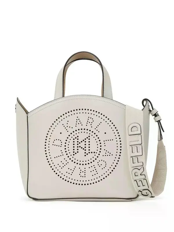 Karl Lagerfeld Small K/circle Bag - Neutrals