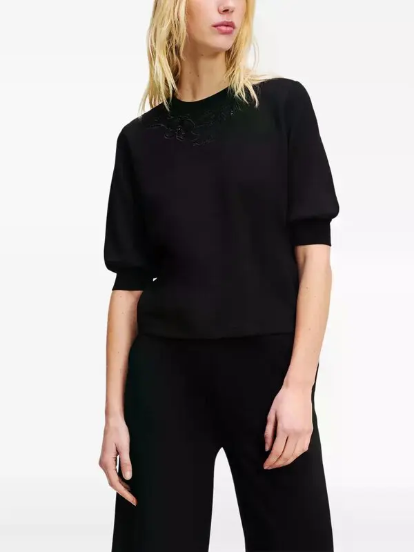 Karl Lagerfeld Embroidered Sweatshirt